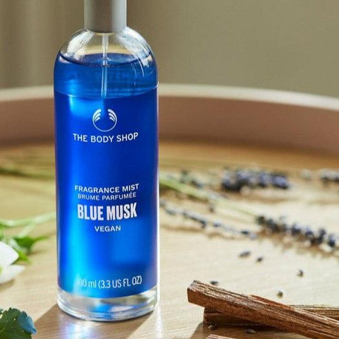 Blue Musk & Blue Musk Zest Fragrance by The Body Shop