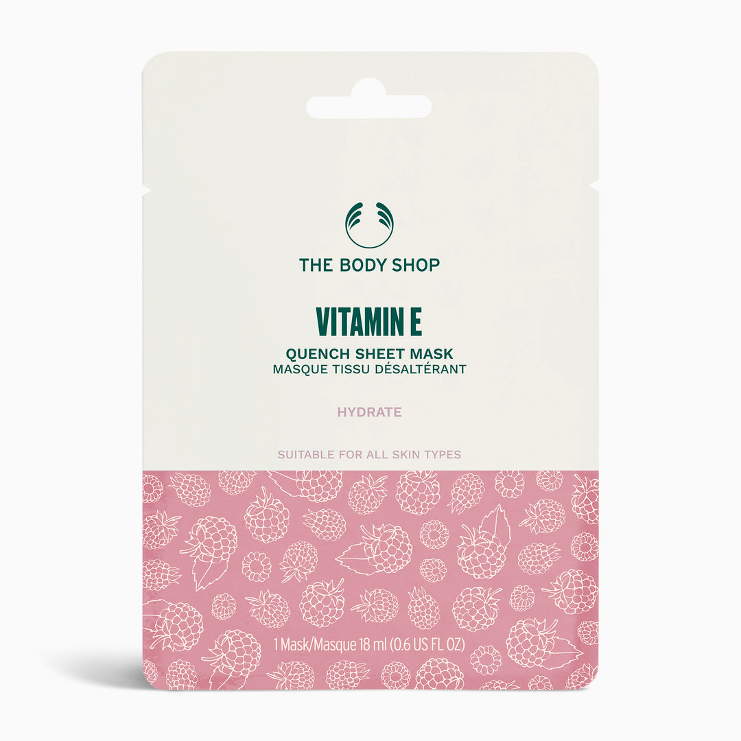 Vitamin E Quench Sheet Mask | Skincare | The Body Shop