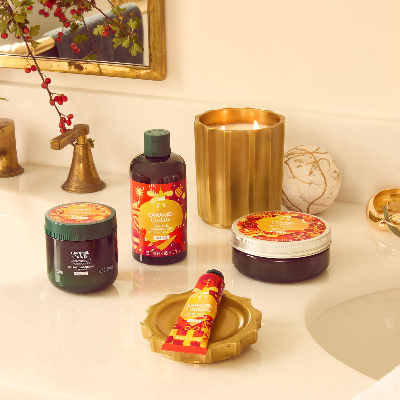 Caramel Cuddle Bath & Shower Gel | Body Care | The Body Shop®