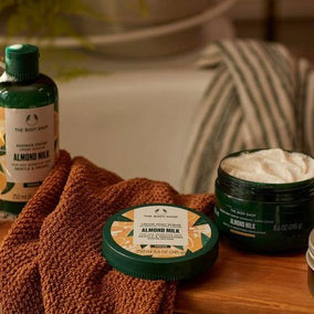 Almond Milk for Skin | Almond Milk Bodycare | The Body Shop