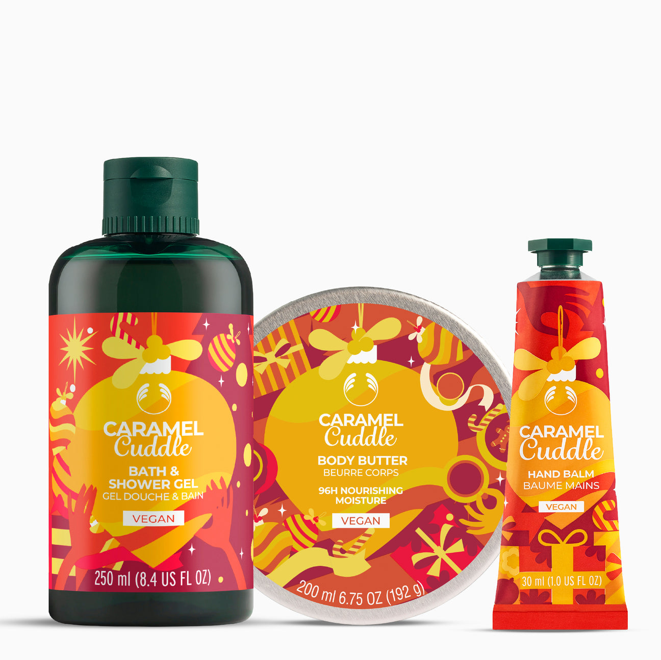 Caramel Cuddle Body Care Collection – The Body Shop