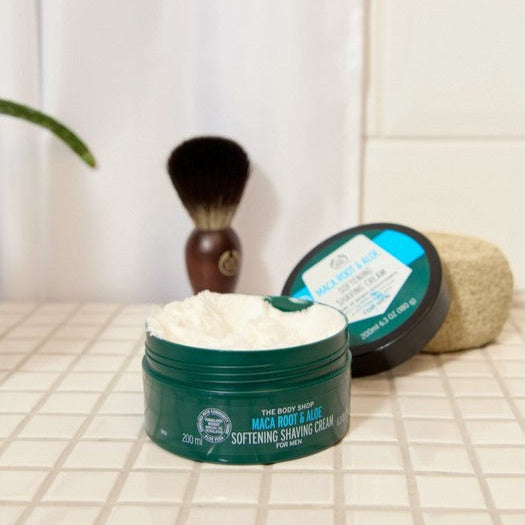 Aloe Shaving Cream | Maca Root Shave Cream | The Body Shop