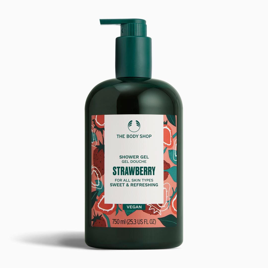 Strawberry Shower Gel 750ml | Body Care | The Body Shop®
