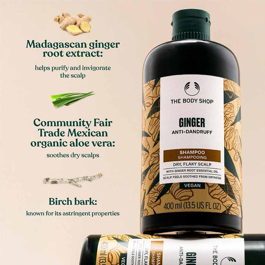 Ginger Anti-Dandruff Shampoo | Haircare | The Body Shop
